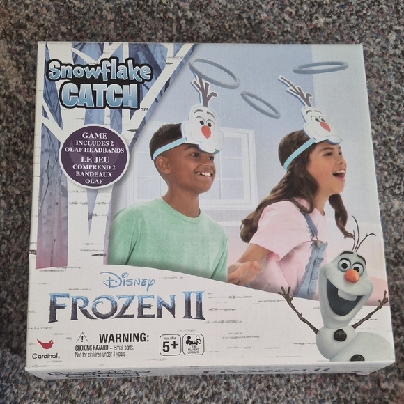 Cardinal | Toys | Frozen 2 Disney Snowflake Catch Game Age 5 | Poshmark